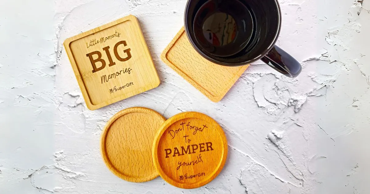 Alas Cawan Kayu Ukiran - Ukir Kuantan