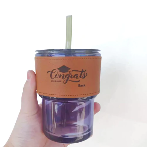 Insta Double Layer Glass Mug - Ukir Kuantan