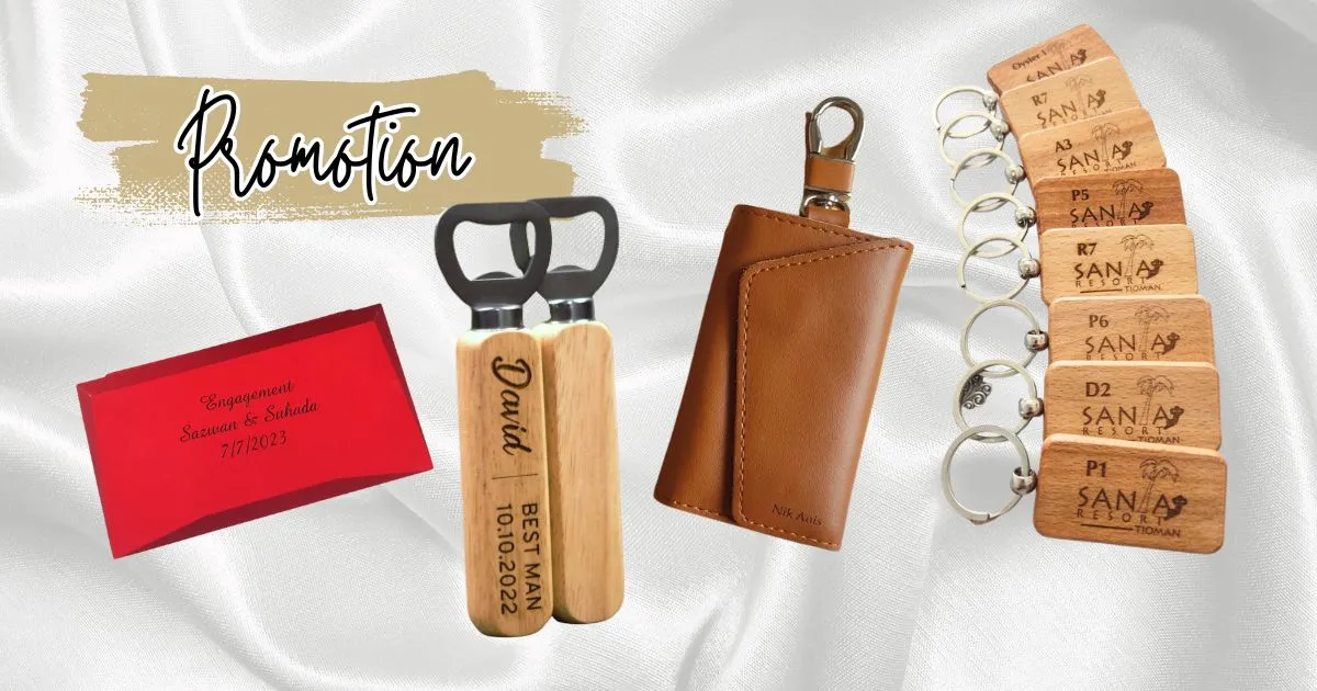 Engraving Gift Promotion - Ukir Kuantan